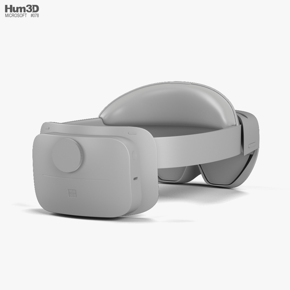 Microsoft HoloLens 2 3D model - Download Electronic Accessories on ...