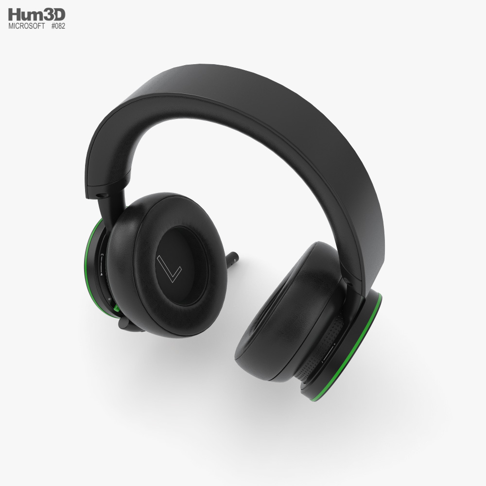 Auriculares Inalámbricos Microsoft Xbox Modelo 3D - Descargar ...