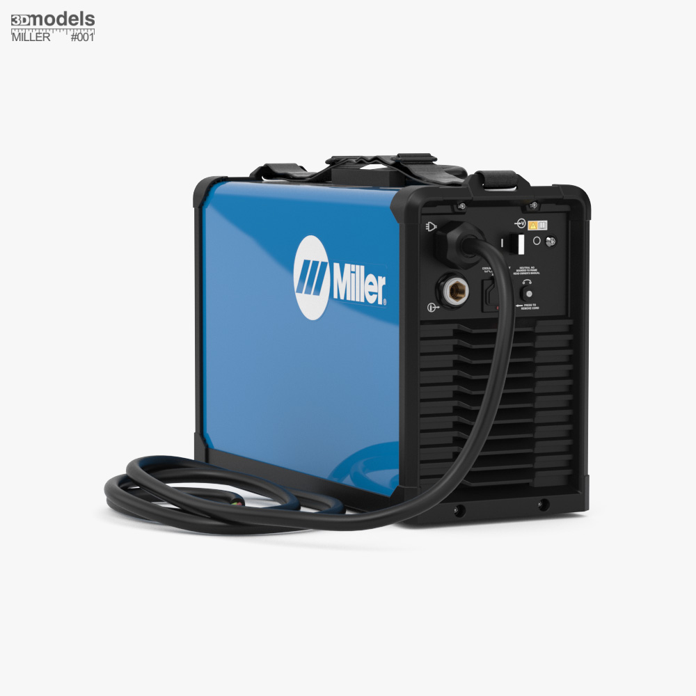 Miller Dynasty TIG Welding Machine 3D model - Download Tools on ...