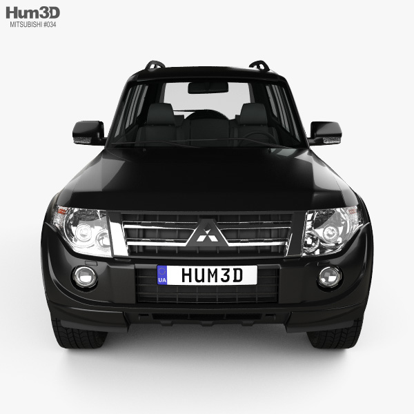 Mitsubishi Pajero (Montero) Wagon 2014 3D model - Download Crossover ...