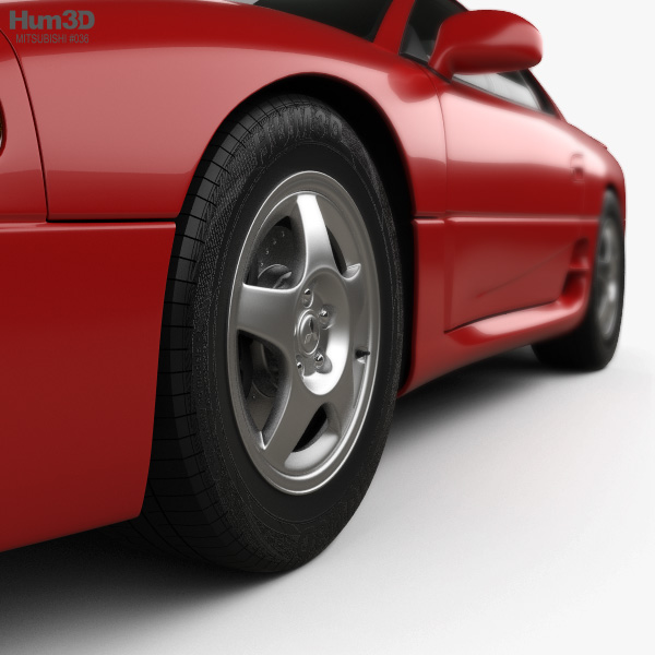 Mitsubishi 3000GT 1996 3D model - Download Sports car on 3DModels.org