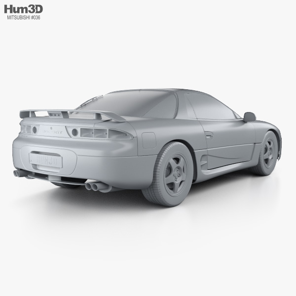 Mitsubishi 3000GT 1996 3D model - Download Sports car on 3DModels.org