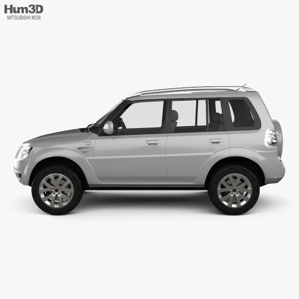 Mitsubishi Pajero TR4 2015 Modelo 3D - Baixar Crossover SUV no 3DModels.org