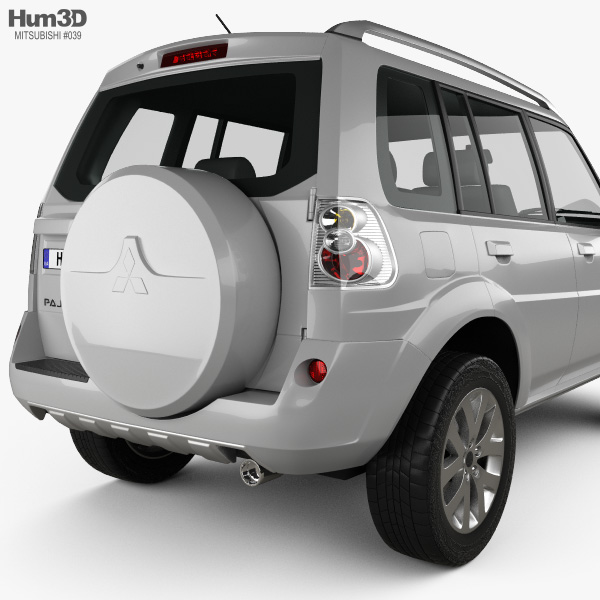 Mitsubishi Pajero TR4 2015 Modelo 3D - Baixar Crossover SUV no 3DModels.org
