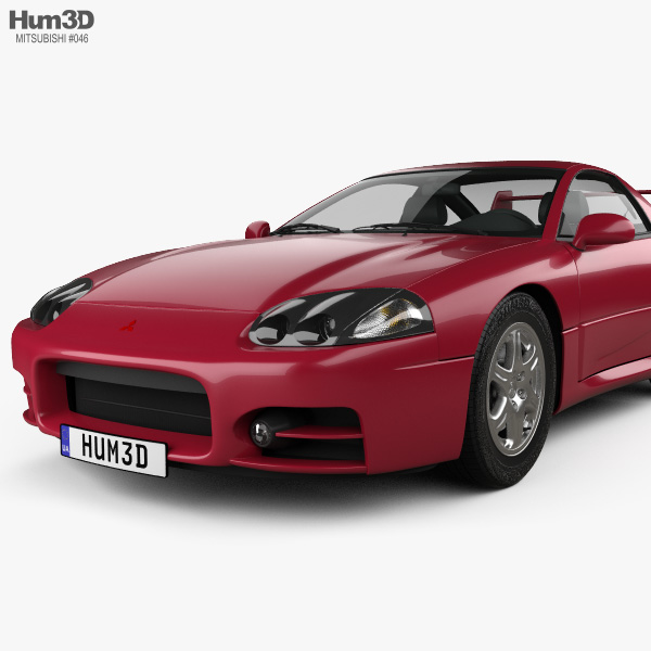 Mitsubishi 3000GT 2001 3D model - Download Sports car on 3DModels.org
