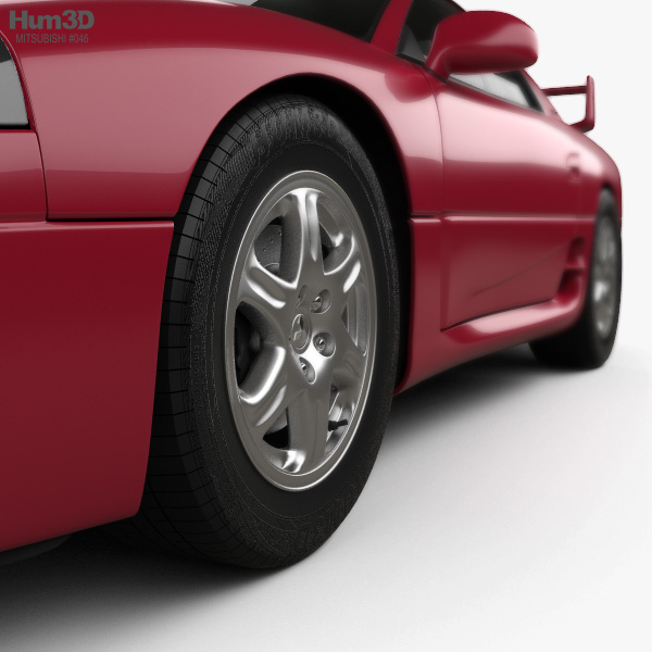 Mitsubishi 3000GT 2001 3D model - Download Sports car on 3DModels.org
