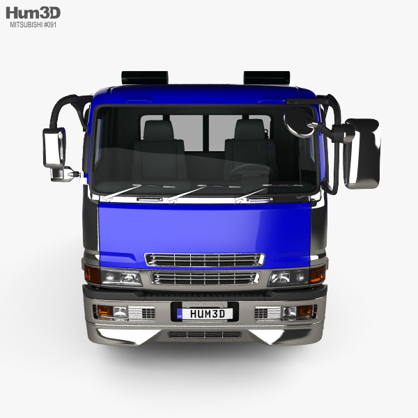 Mitsubishi Fuso Super Great (FP) 牵引车 2007 3D模型 - 下载 货车 开启 3DModels.org
