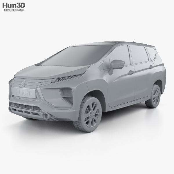 Mitsubishi Xpander 2019 3D model - Download Wagon car on 3DModels.org