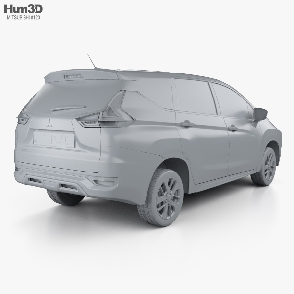 Mitsubishi Xpander 2019 3D model - Download Wagon car on 3DModels.org
