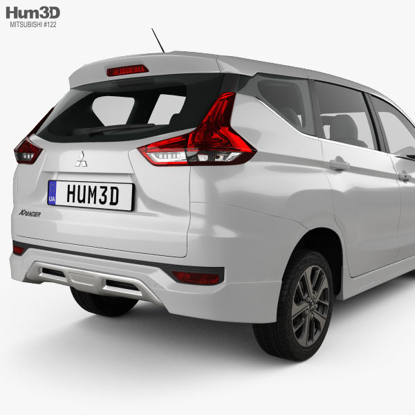 Mitsubishi Xpander Sport 2019 3D model - Download Wagon car on 3DModels.org