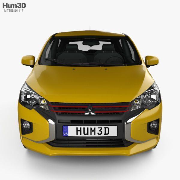 Mitsubishi Mirage 2023 3D model - Download Hatchback on 3DModels.org