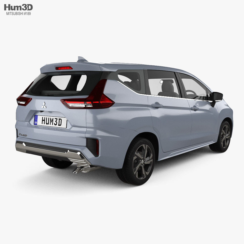 Mitsubishi Xpander 2024 3D model - Download Van on 3DModels.org