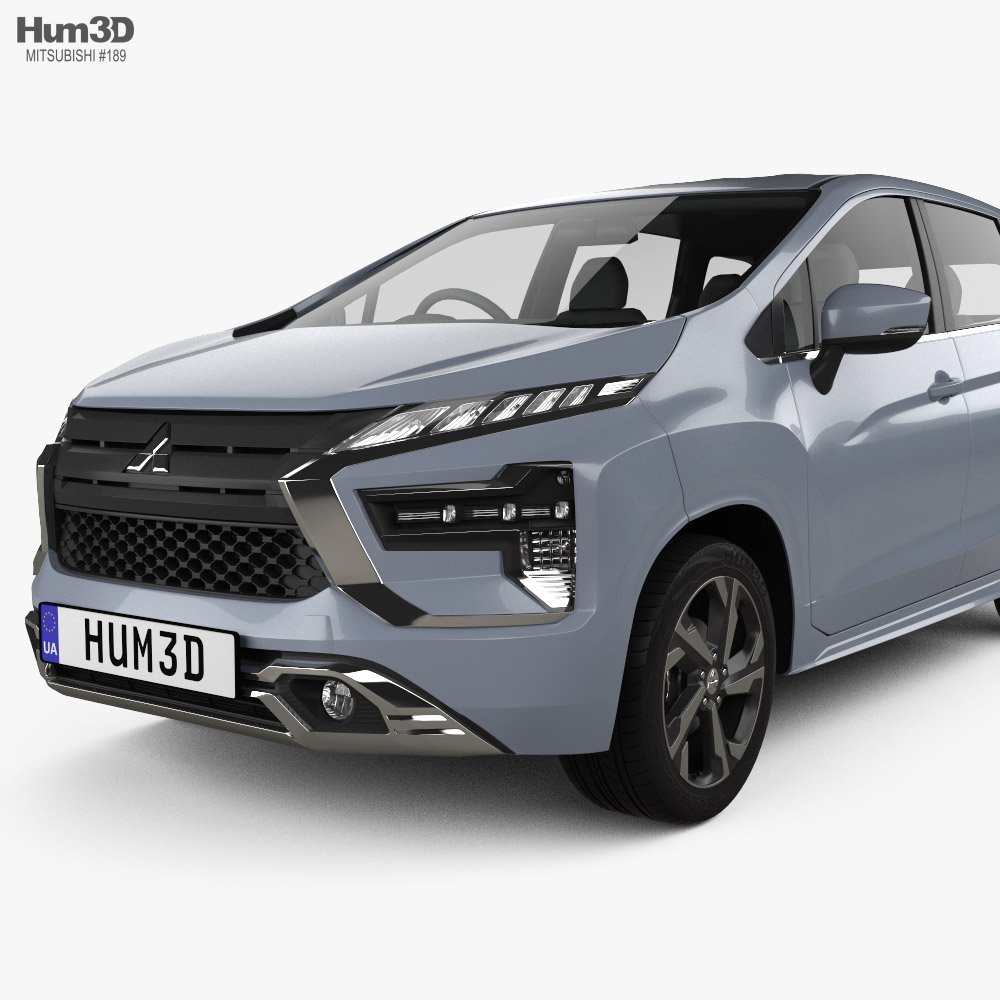 Mitsubishi Xpander 2024 3D model - Download Van on 3DModels.org