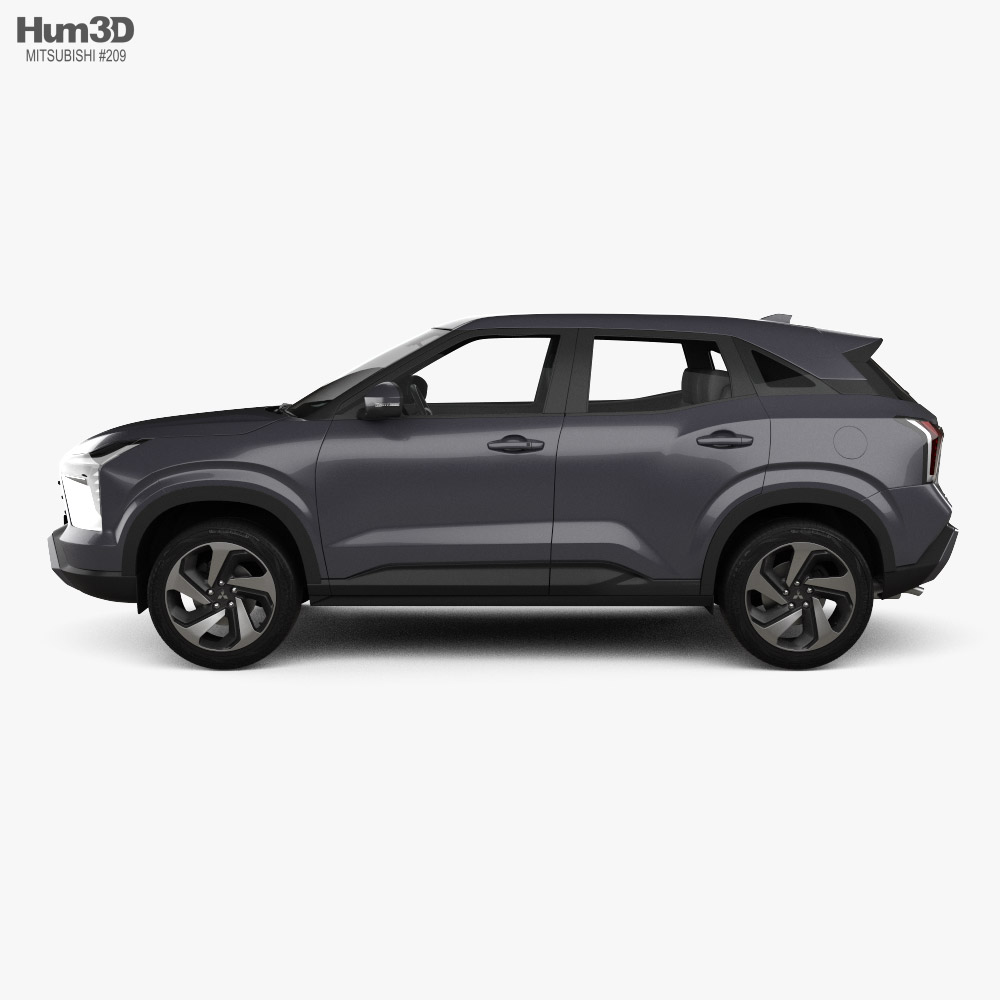 Mitsubishi Xforce 2025 3D model - Download Crossover SUV on 3DModels.org