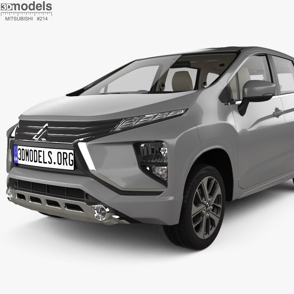 Mitsubishi Xpander with HQ interior and engine 2020 3D model - Download ...