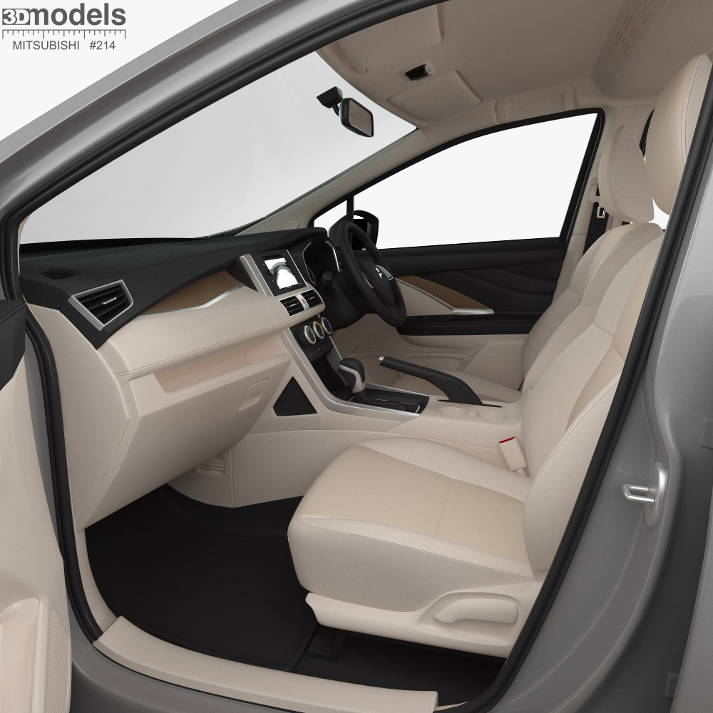 Mitsubishi Xpander with HQ interior and engine 2020 3D model - Download ...