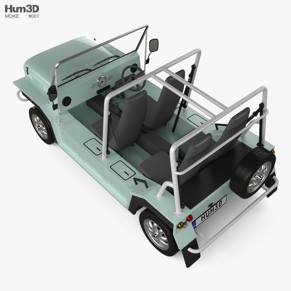 Moke Electric 2025 3D model - Download Sports car on 3DModels.org