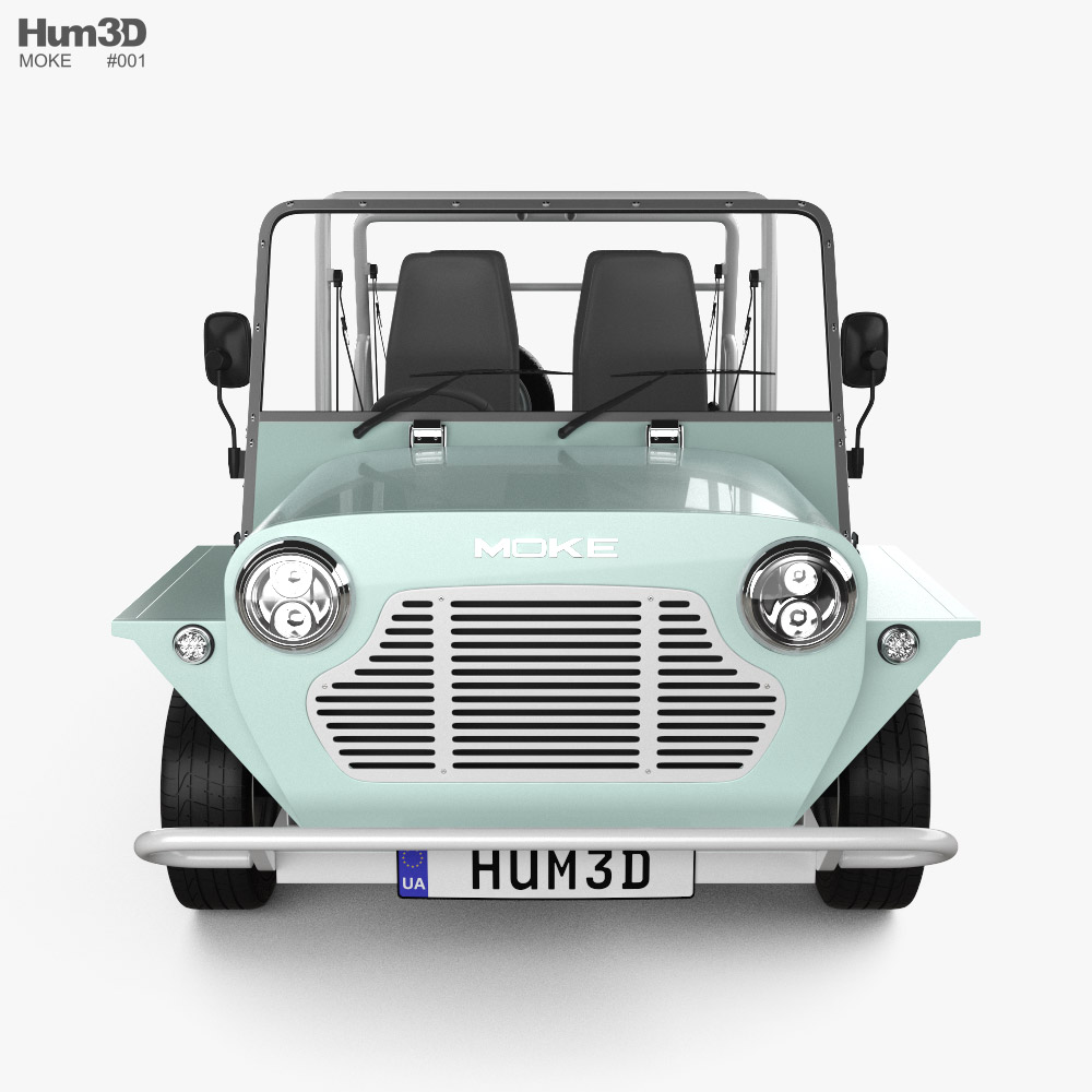 Moke Electric 2025 3D model - Download Sports car on 3DModels.org