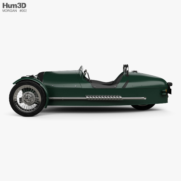 Morgan 3 Wheeler 2015 3D model - Download Sports car on 3DModels.org