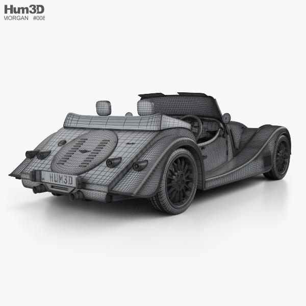 Morgan Plus Six 2022 3D model - Download Sports car on 3DModels.org