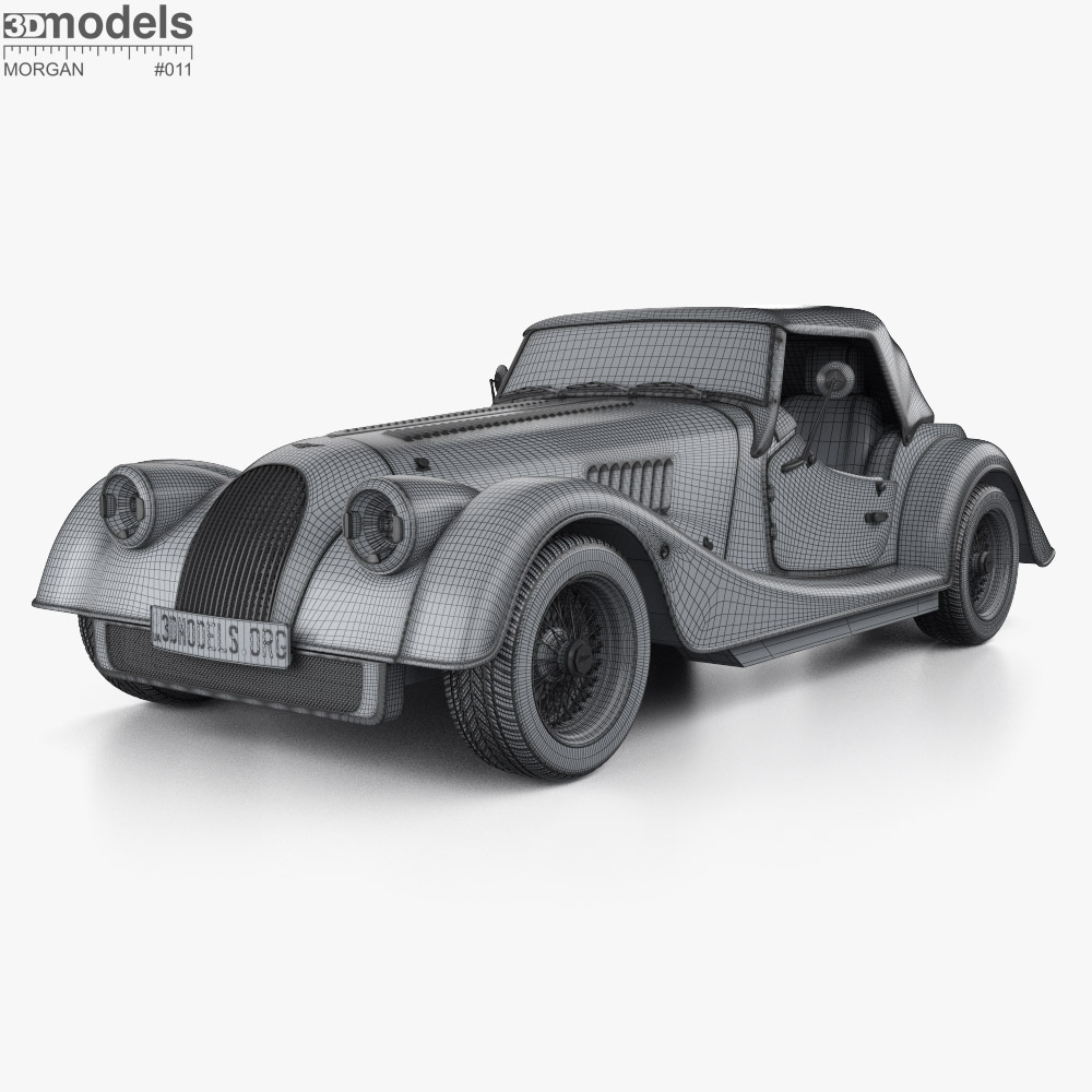 Morgan Plus Four 2025 3D model - Download Sports car on 3DModels.org