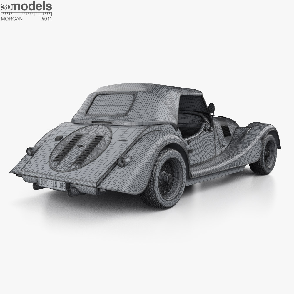 Morgan Plus Four 2025 3D model - Download Sports car on 3DModels.org