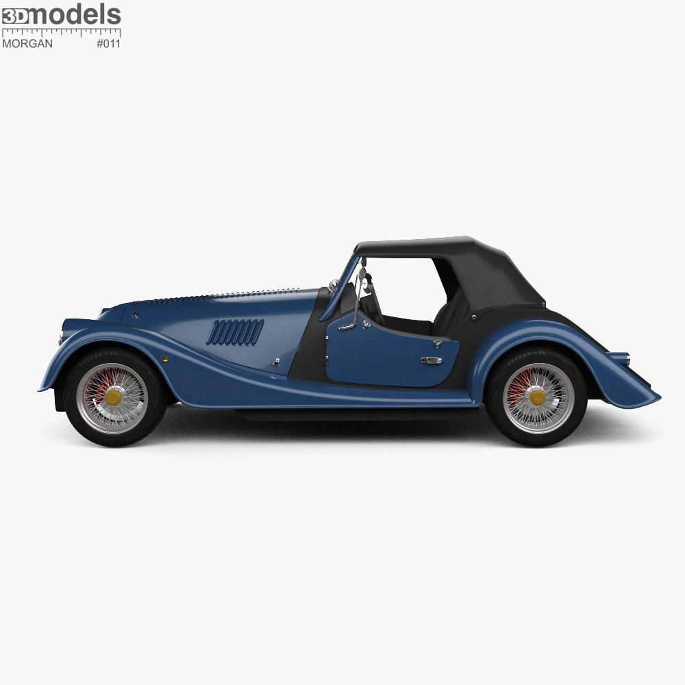 Morgan Plus Four 2025 3D model - Download Sports car on 3DModels.org