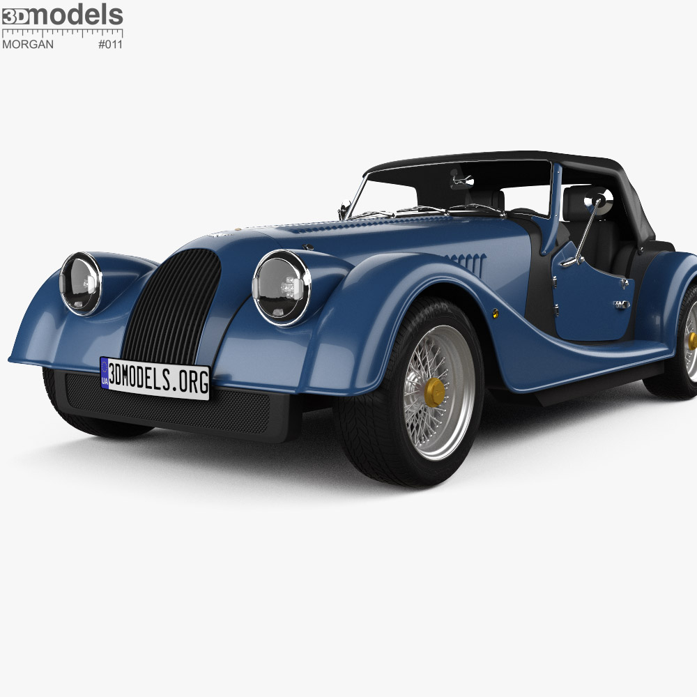 Morgan Plus Four 2025 3D model - Download Sports car on 3DModels.org