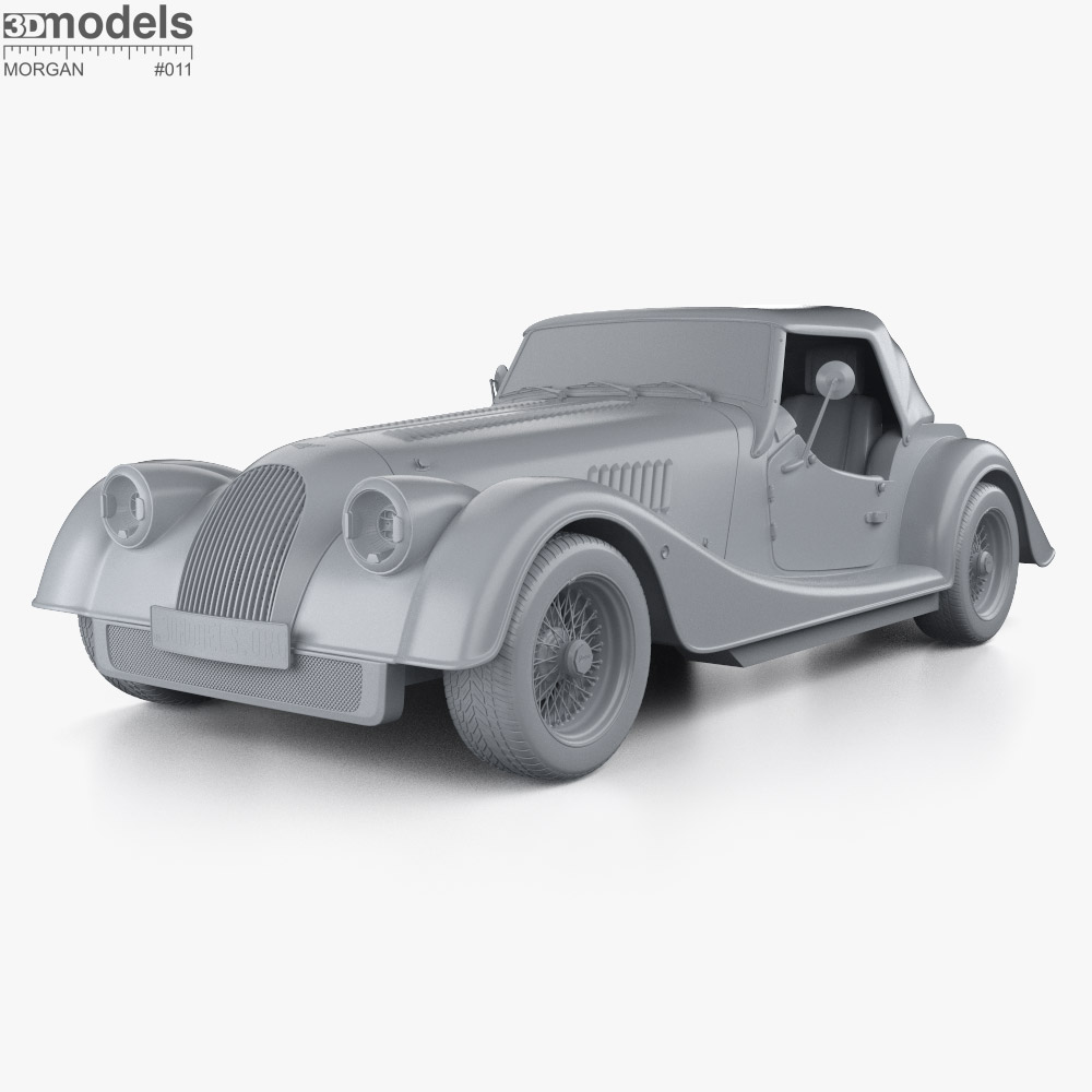 Morgan Plus Four 2025 3D model - Download Sports car on 3DModels.org