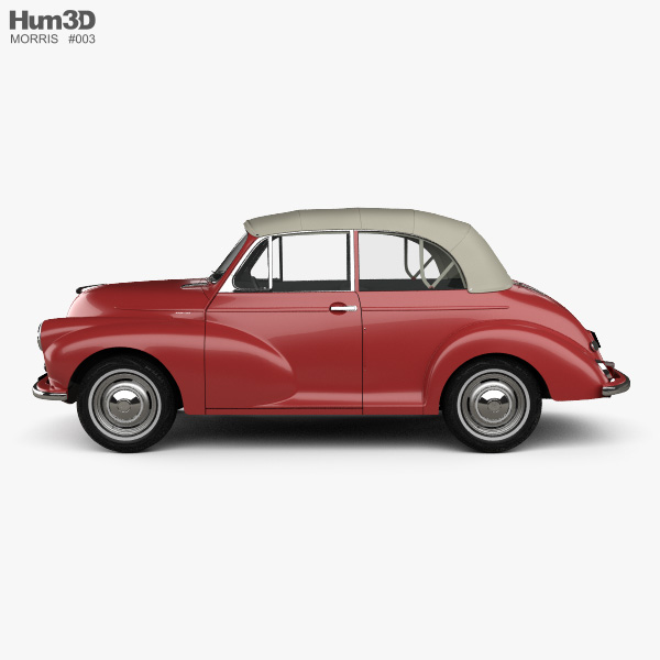 Morris Minor 1000 Tourer 1956 3D model - Download Sports car on ...