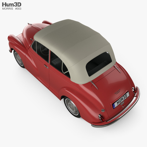 Morris Minor 1000 Tourer 1956 3D model - Download Sports car on ...
