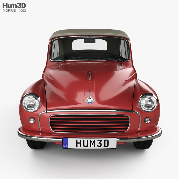 Morris Minor 1000 Tourer 1956 3D model - Download Sports car on ...