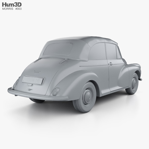 Morris Minor 1000 Tourer 1956 3D model - Download Sports car on ...