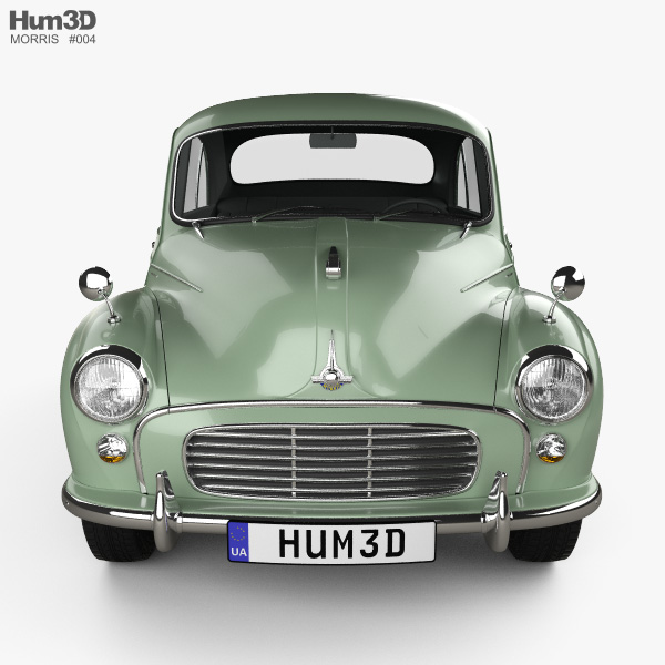 Morris Minor 1000 Saloon 1962 3D model - Download Sedan on 3DModels.org