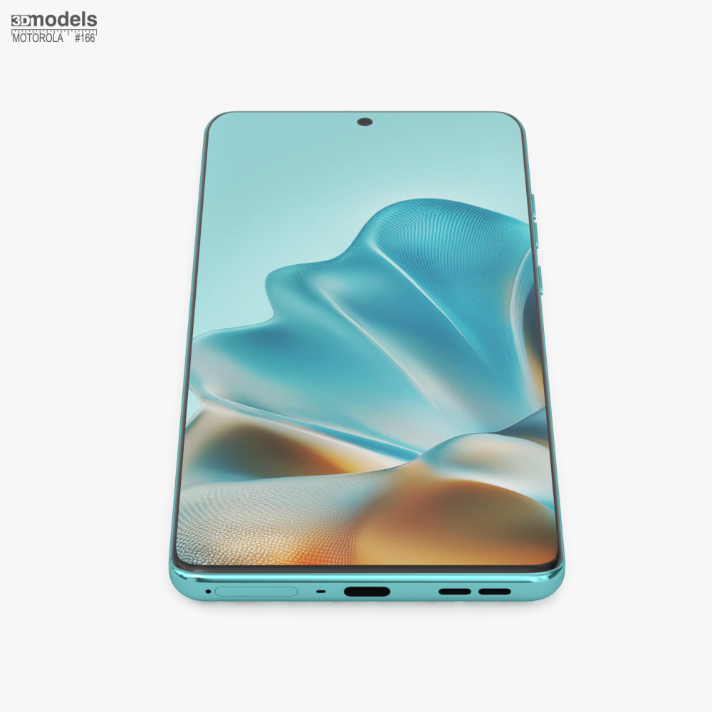 Motorola Edge 60 Fusion Pantone Amazonite 3D model - Download Phones on ...