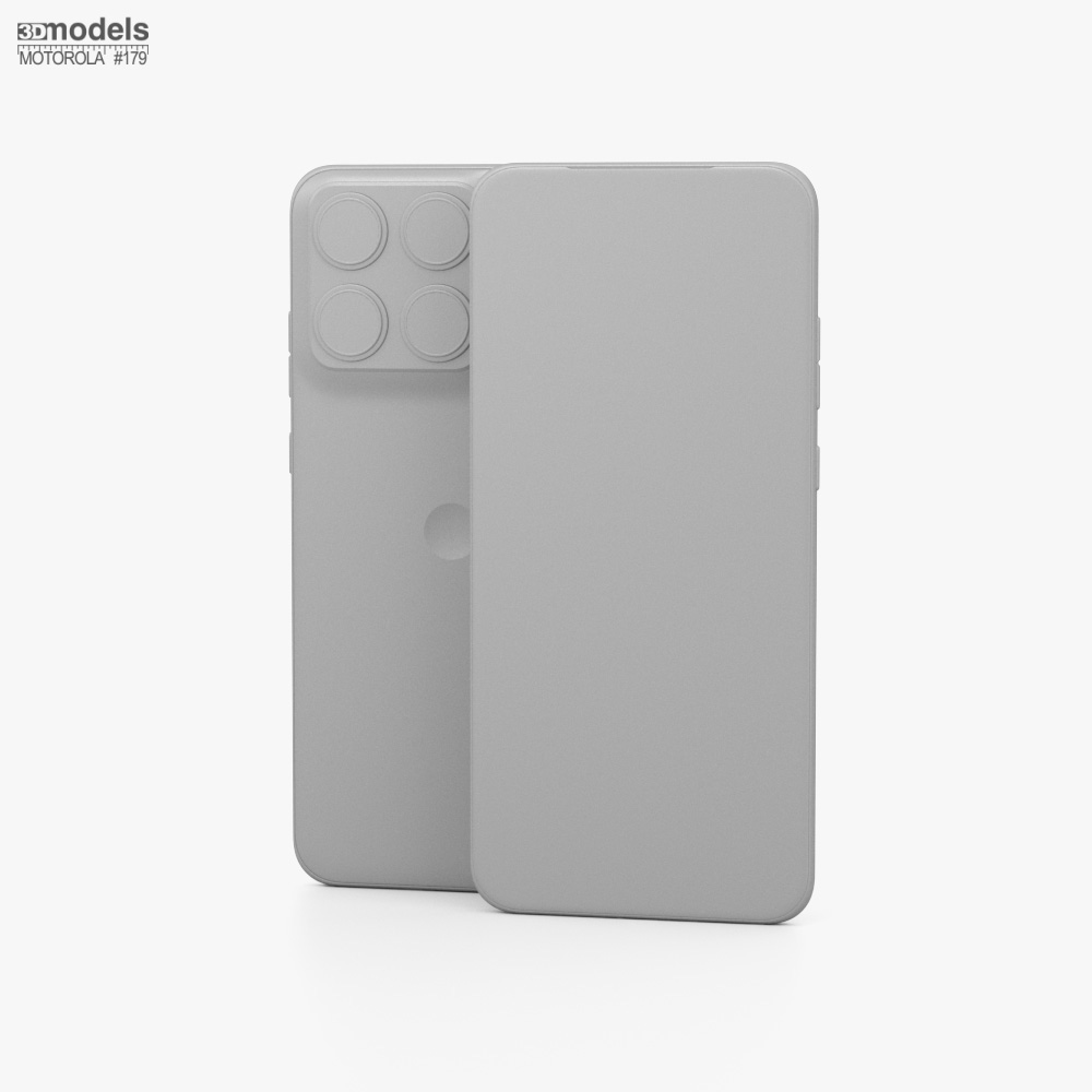 Motorola Edge 70 Fusion Pantone Silhouette 3D model - Download Phones ...