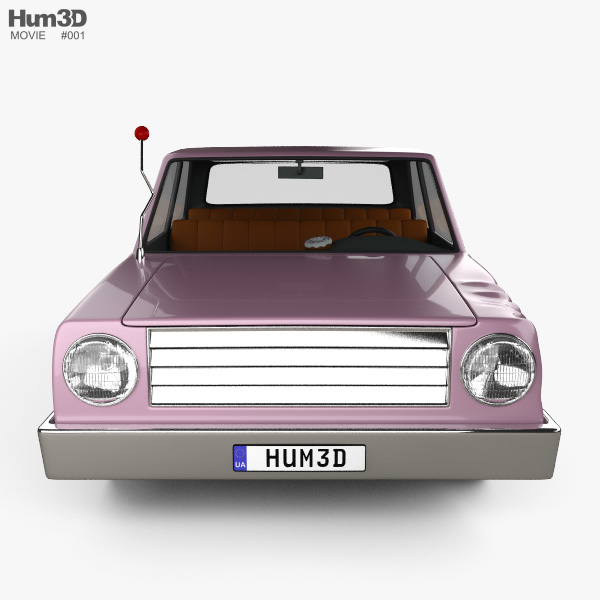 El Coche de Homer Simpson Modelo 3D - Descargar Sedan activado 3DModels.org