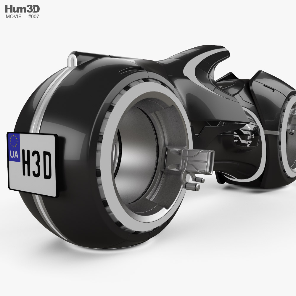 Tron Legacy Light Cycle 3D model - Download Motorcycle on 3DModels.org