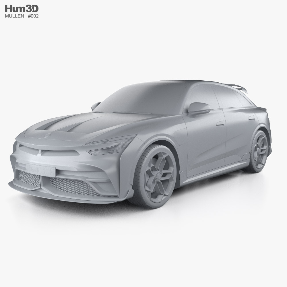 Mullen Five RS 2025 3D model - Download Crossover SUV on 3DModels.org