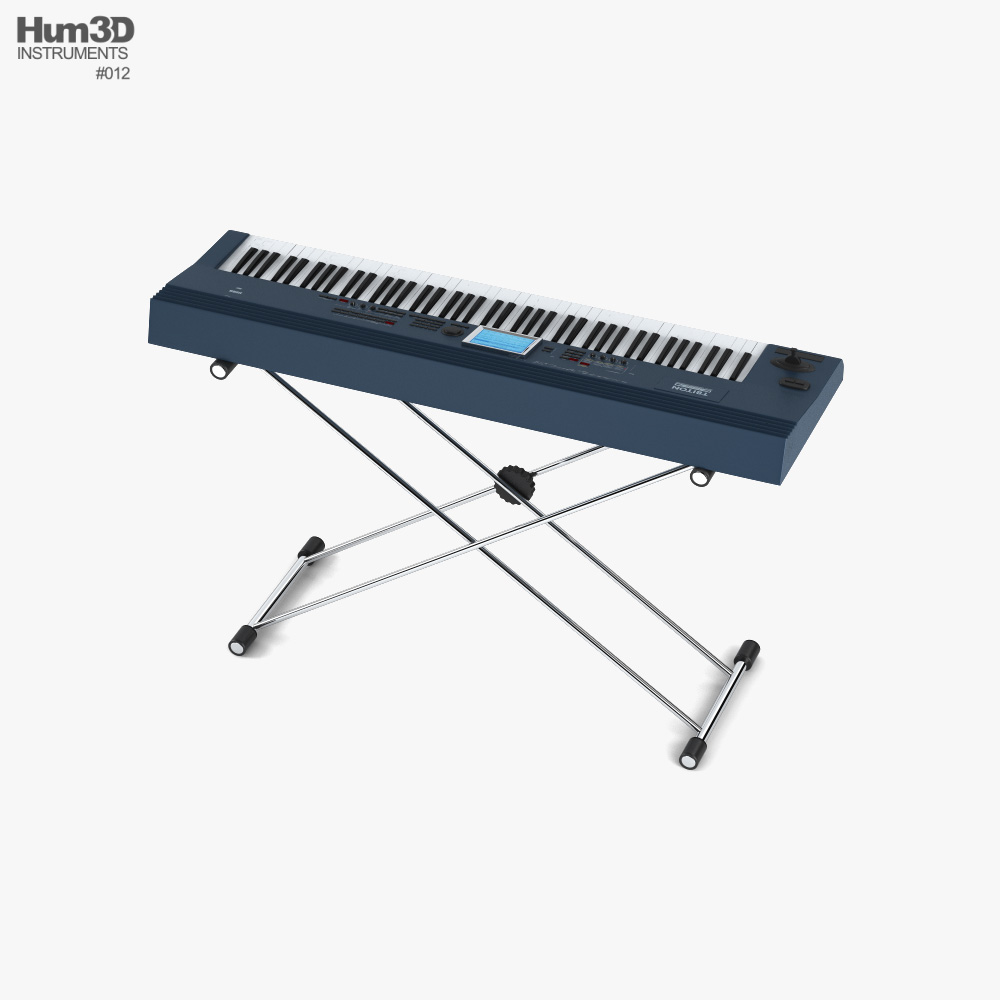 Sound Synthesizer 3D model - Download Musical Instruments on 3DModels.org