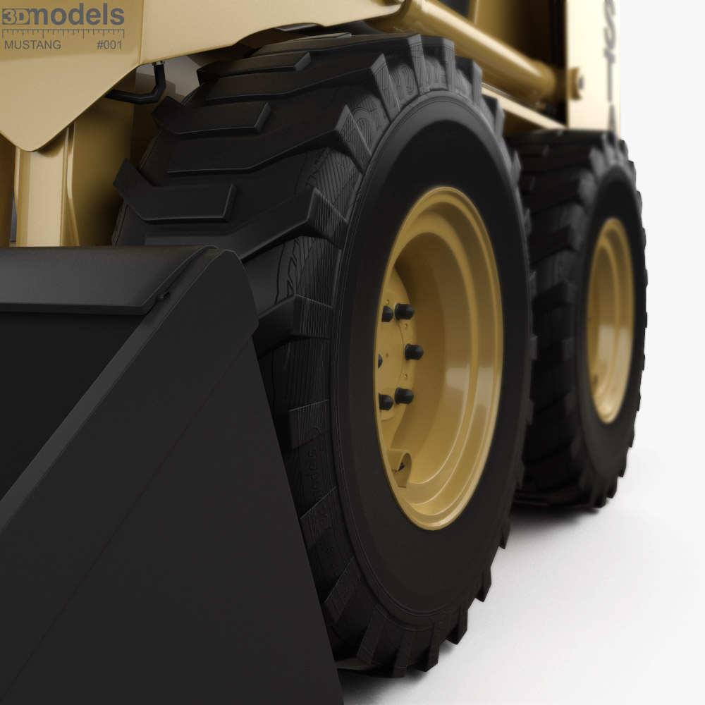 Cargadora Compacta Mustang 940R 1994 Modelo 3D - Descargar Tractores ...