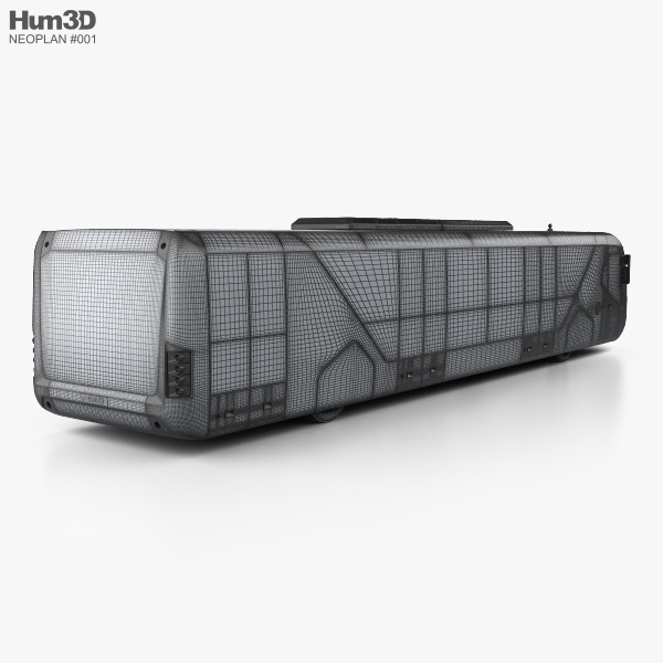 Neoplan Apron Bus 2005 3D model - Download Bus on 3DModels.org