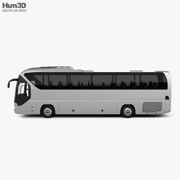 Neoplan Tourliner SHD bus 2007 3D model - Download Bus on 3DModels.org