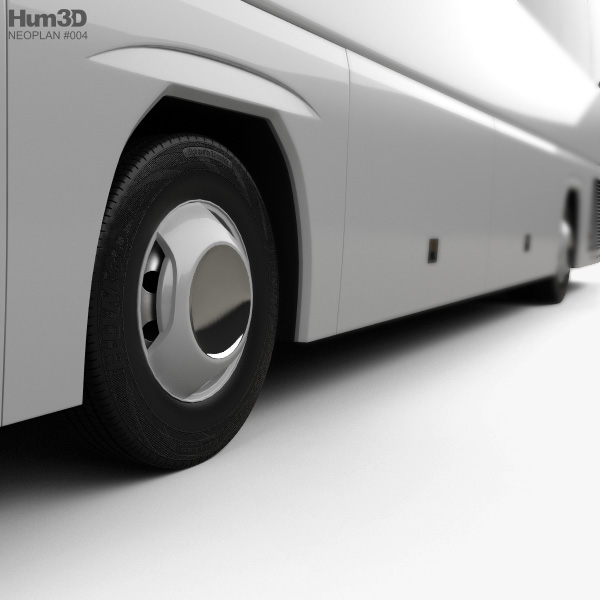 Neoplan Tourliner SHD bus 2007 3D model - Download Bus on 3DModels.org