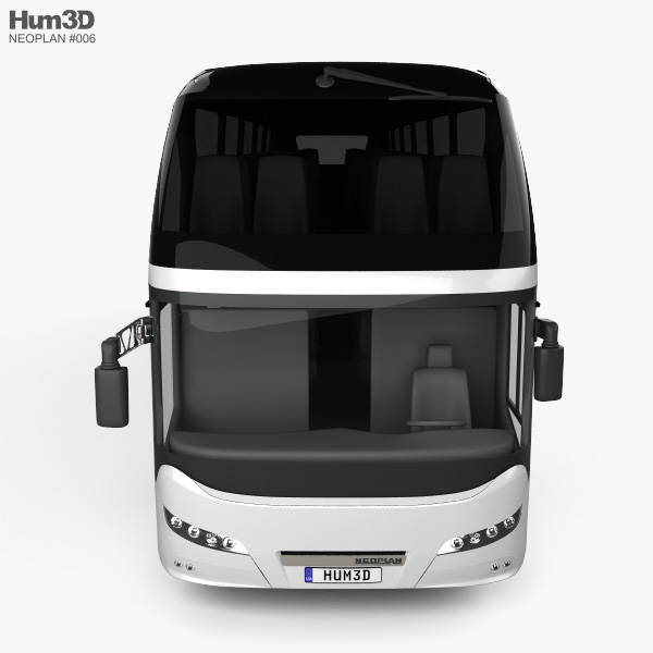 Neoplan Skyliner bus 2010 3D model - Download Bus on 3DModels.org