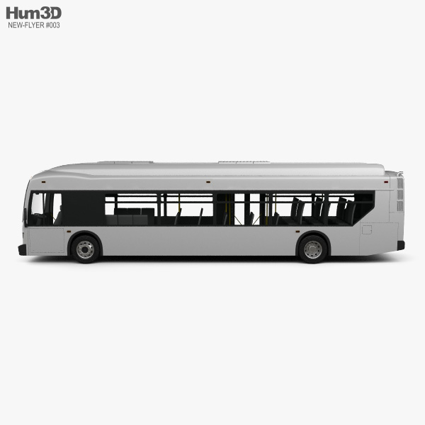 New Flyer Xcelsior bus 2016 3D model - Download Bus on 3DModels.org