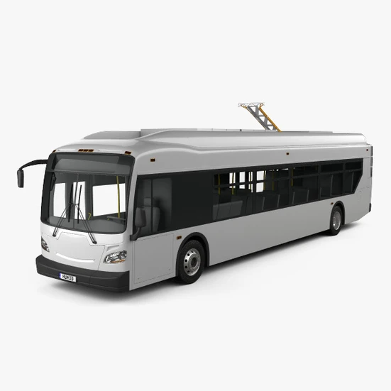 Electric bus 3D Models Download - 3DModels.org