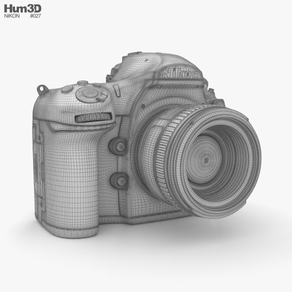 Nikon D850 3D model - Download Photo camera on 3DModels.org