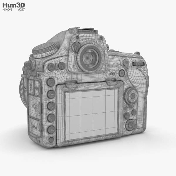 Nikon D850 3D model - Download Photo camera on 3DModels.org