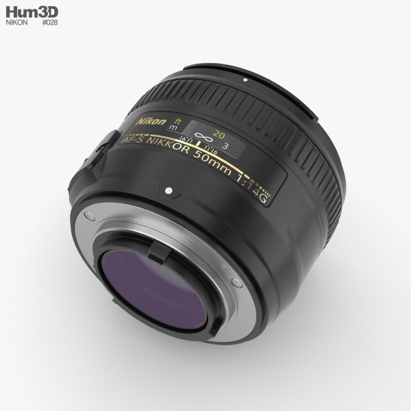 Nikon Camera Lens 3D model - Download Photo camera on 3DModels.org